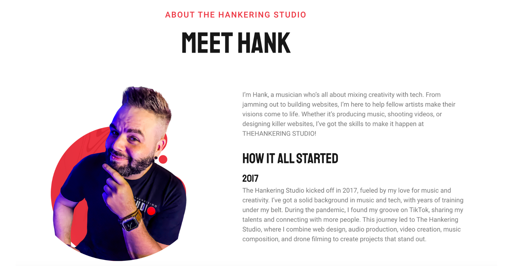 ABOUT | THEHANKERING STUDIO